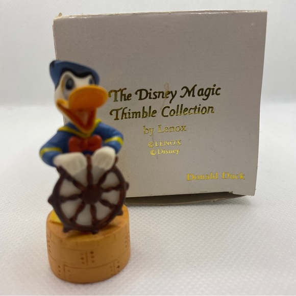 Wall Decor | The Disney Magic Thimble Collection By Lenox Donald Duck ...